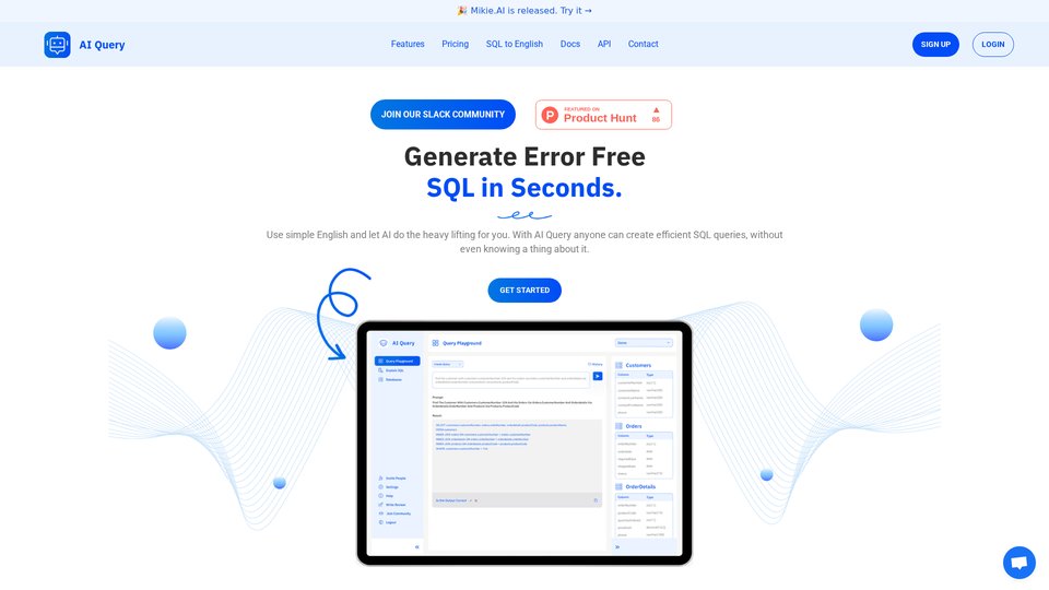 AI Query: Generate SQL Queries with AI in Seconds