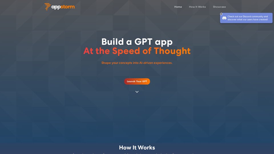 Appstorm: Build AI-Driven Apps at the Speed of Thought