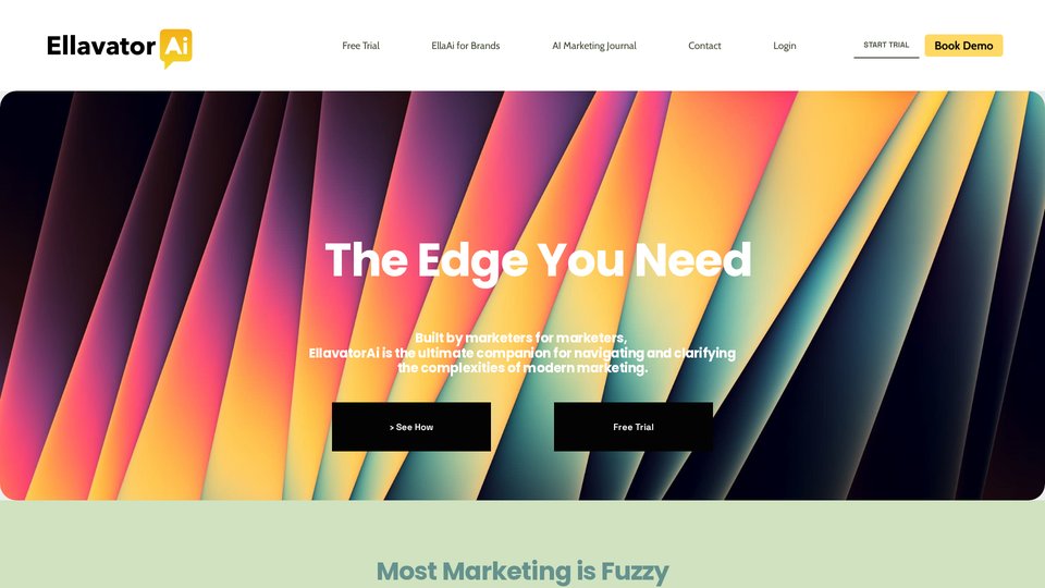 AI Marketing Strategy Software - Atomic Elevator - Ella Ai