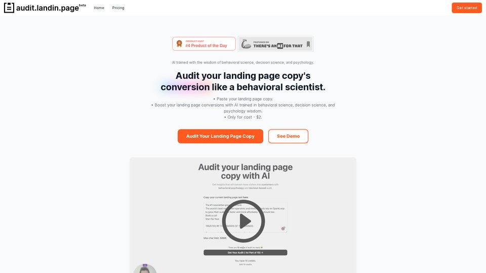 Audit Your Landing Page Copy with AI: Boost Conversions