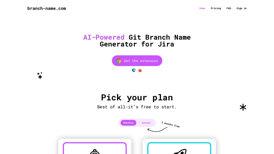 AI-Powered Git Branch Name Generator for Jira