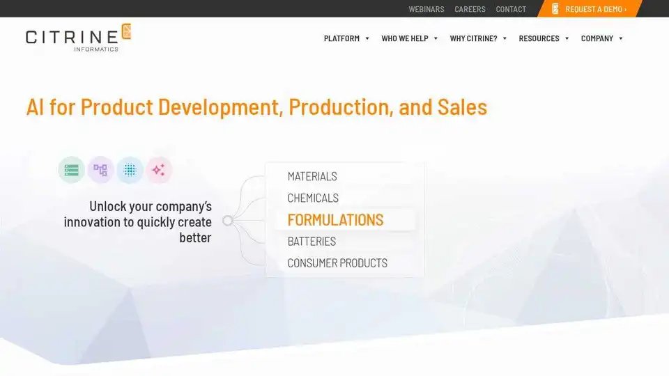 Citrine Informatics：用于化学和材料开发的 AI 平台