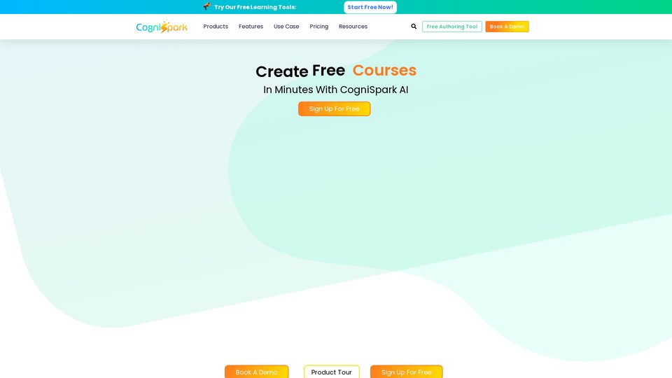 CogniSpark AI: Transform eLearning with AI-Powered Tools