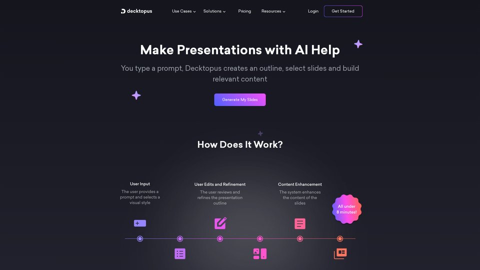 Decktopus AI: Créez des présentations époustouflantes avec l'IA