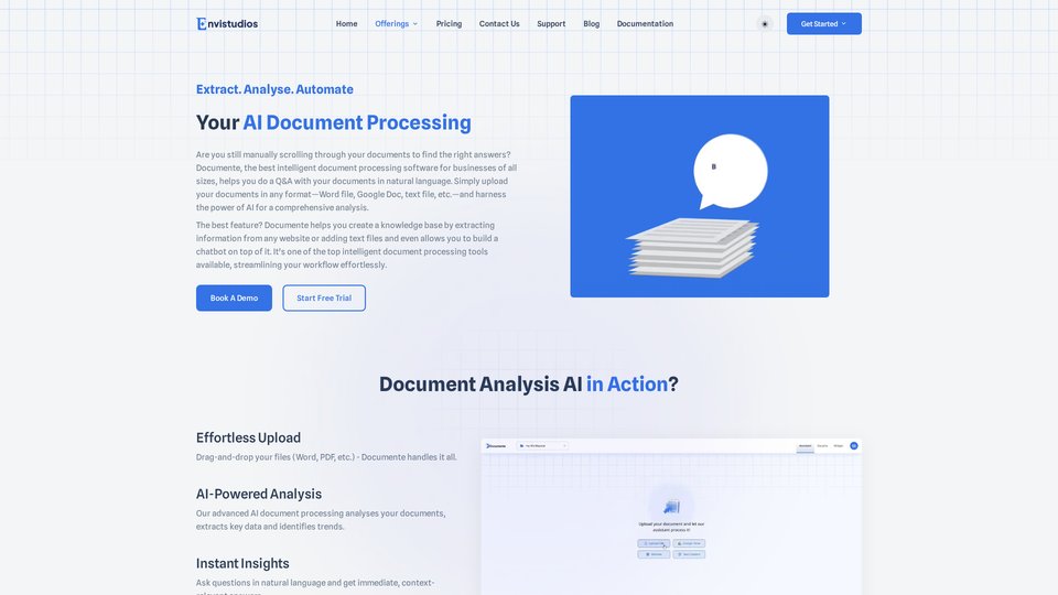 Documente - Best Intelligent Document Processing Software with AI