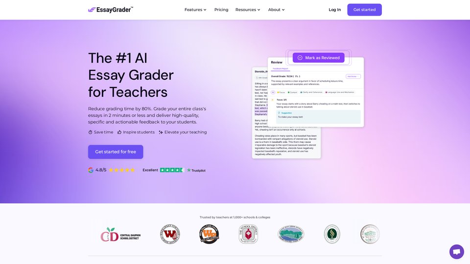AI Essay Grader for Teachers: Fast, Free Feedback Tool