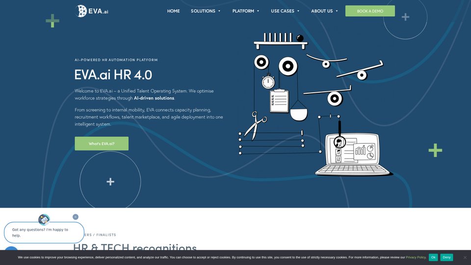 EVA AI: HR 4.0 Platform for Talent Acquisition & HCM