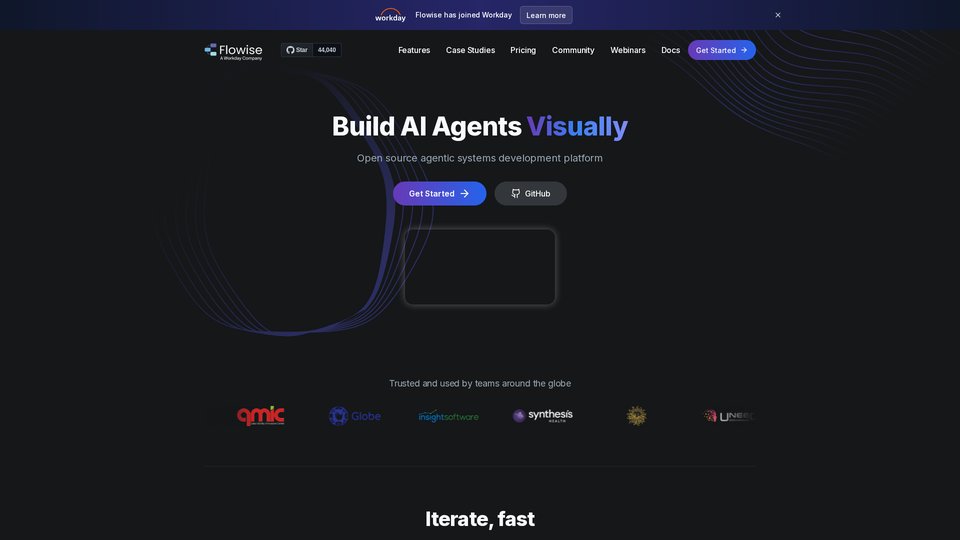 Flowise: Build AI Agents Visually with Open Source Platform