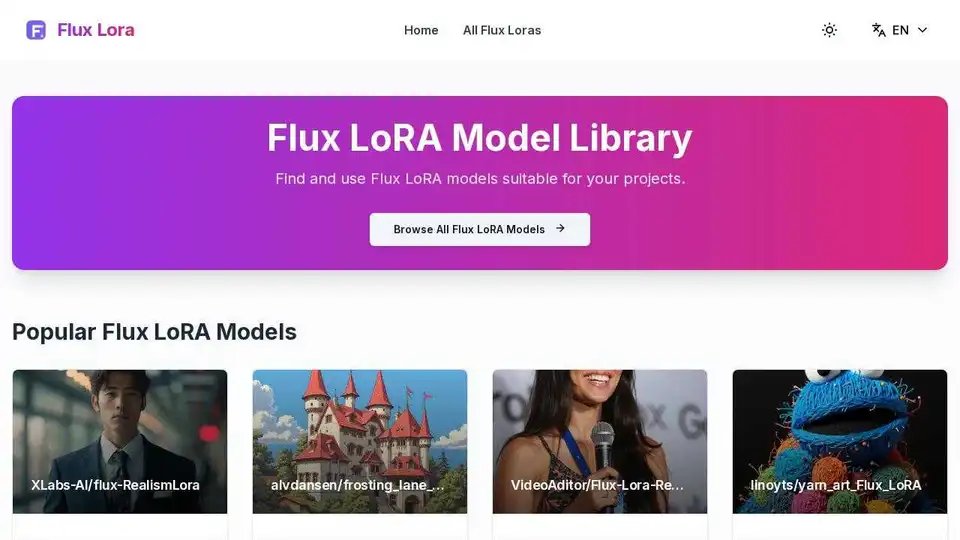 Bibliothèque de modèles Flux LoRA : Améliorez votre expérience de ...