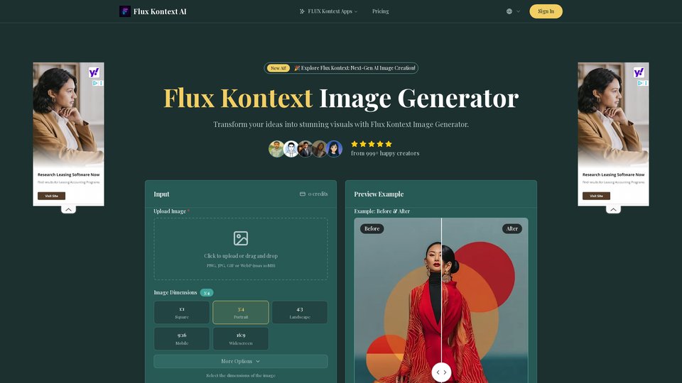 Flux Kontext AI图像生成器：编辑与创建惊艳视觉效果