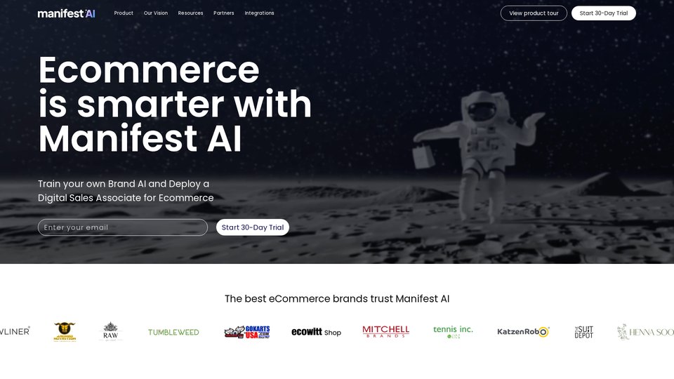 Manifest AI: AI Shopping Assistant for eCommerce Brands
