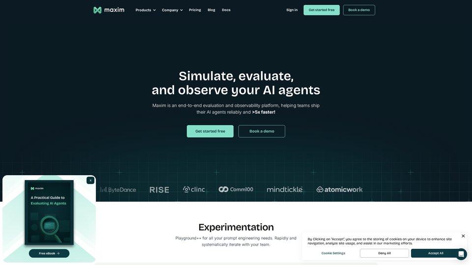 Maxim AI: GenAI Evaluation and Observability Platform | NavGood