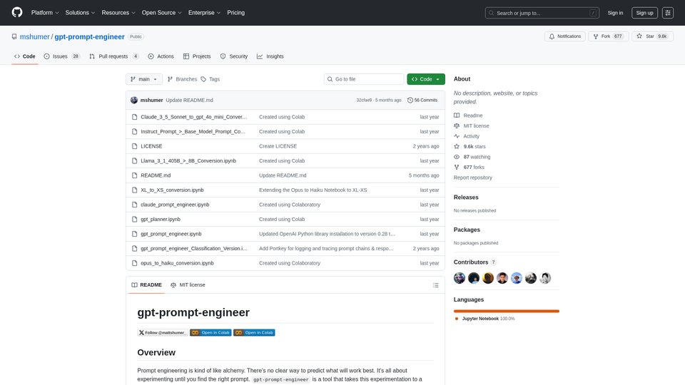 gpt-prompt-engineer: Automate Prompt Optimization for LLMs