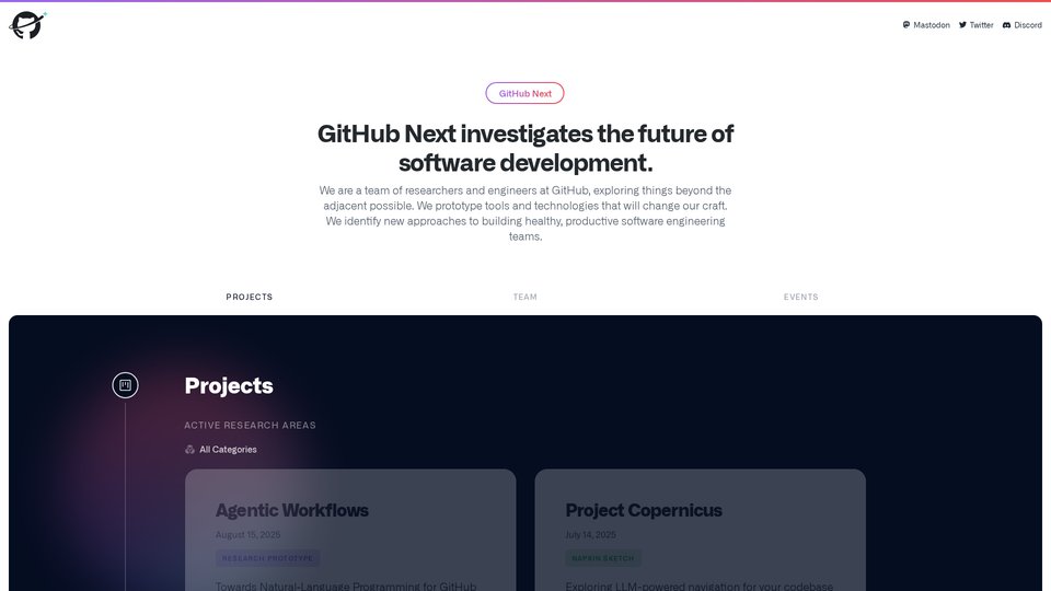 GitHub Next: Explorando o Futuro do Desenvolvimento de Software