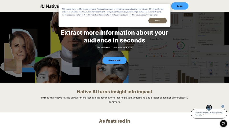 Native AI: AI-Powered Market Intelligence Platform