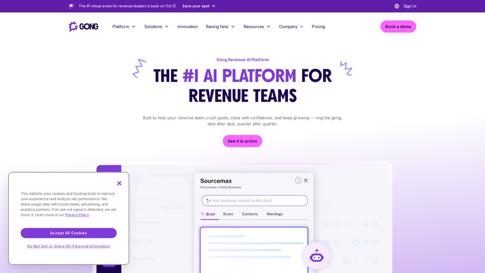 Gong - Revenue AI Platform