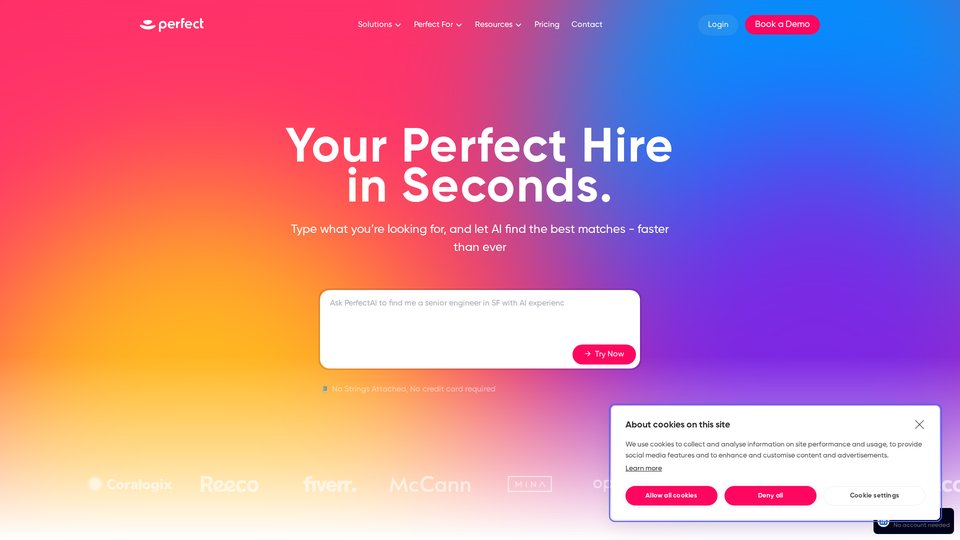 Go Perfect: AI Recruitment & Hiring Software | Bias-Free Talent Selection