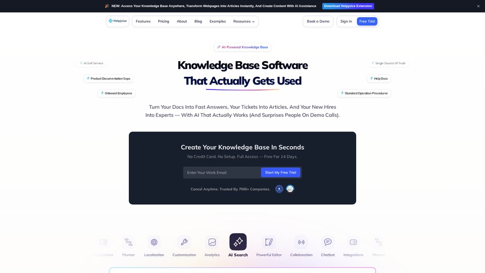 Helpjuice: AI-Powered Knowledge Base Software for Efficient Support