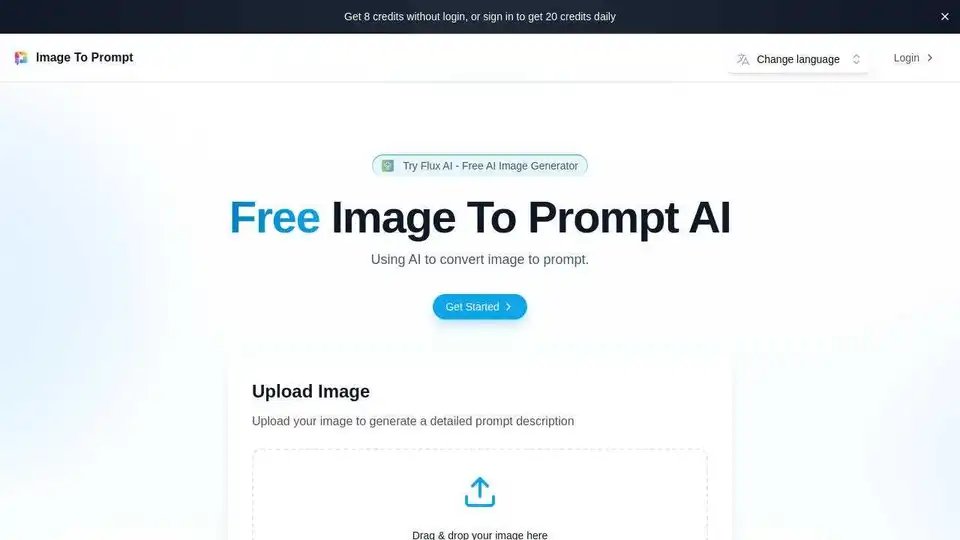 Image to Prompt AI: Free Online Image to Text Conversion