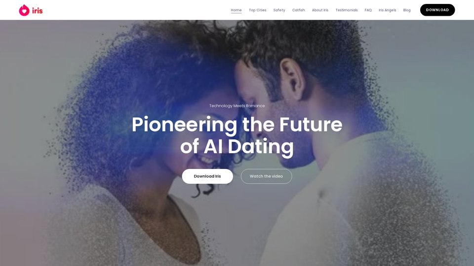 Iris Dating：使用人工智能匹配和在线约会的约会应用