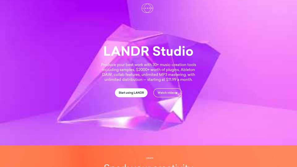 LANDR Studio: AI-Powered Music Creation, Mastering & Distribution