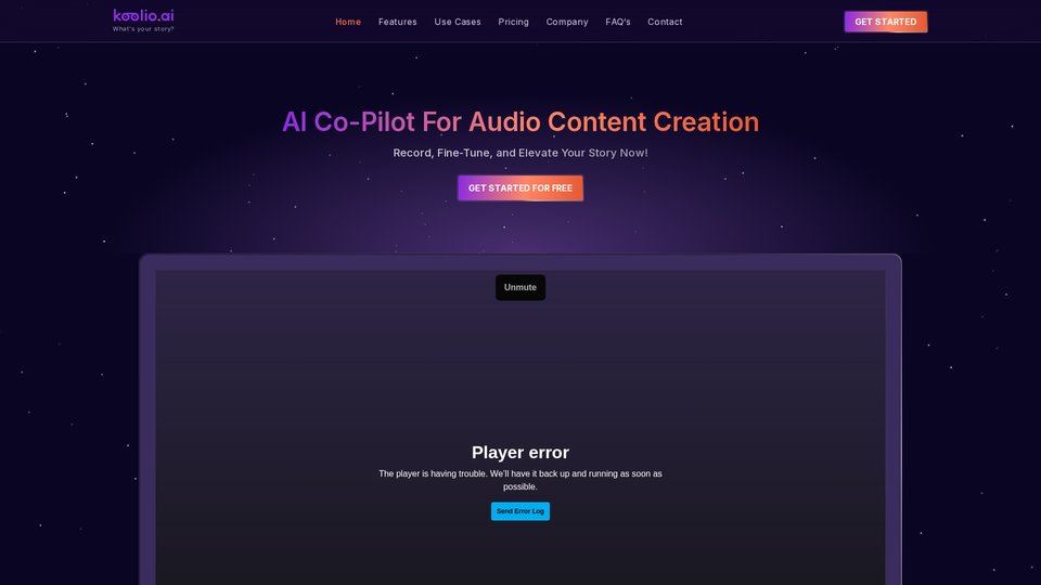 Koolio.ai: AI-Powered Podcast and Audio Creation Tool