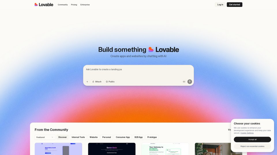 Lovable Cloud: Build Apps and Websites with AI Chat
