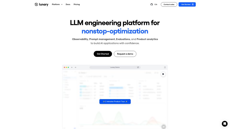 Lunary: The Open-Source LLM Engineering Platform for AI Optimization