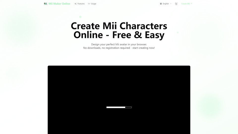 Mii Maker Online: Free Online Mii Character Creator