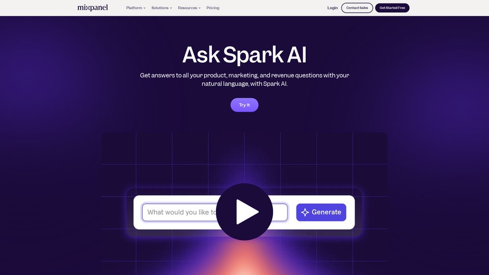 Spark AI: Herramienta de Análisis de Datos en Lenguaje Natural de Mixpanel