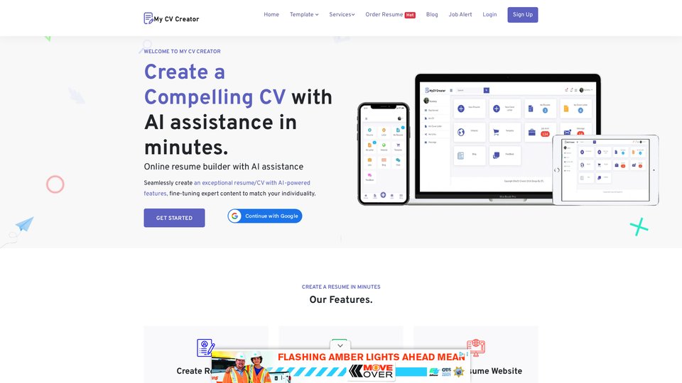 Free CV Builder | Create Professional Resumes Online – MyCVCreator