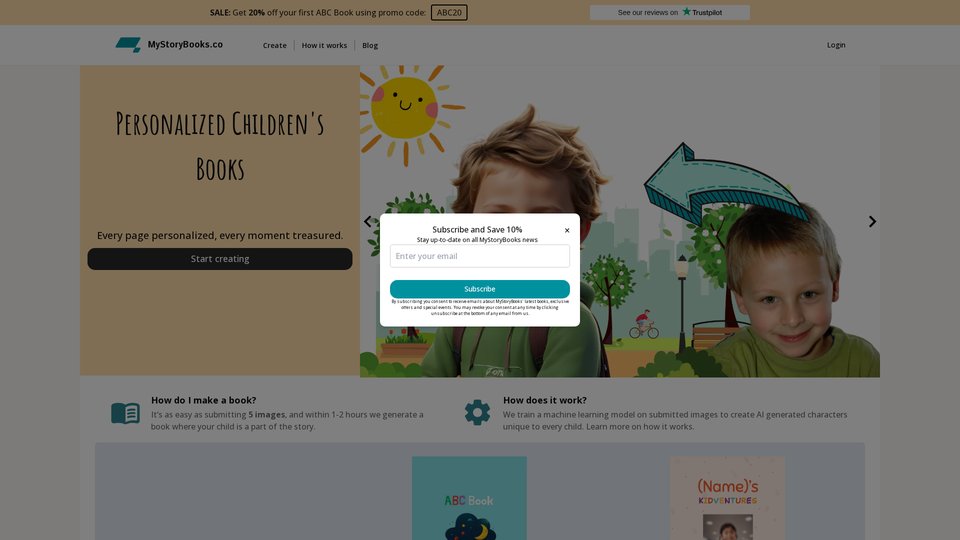 MyStoryBooks | Personalized AI Storybooks for Children