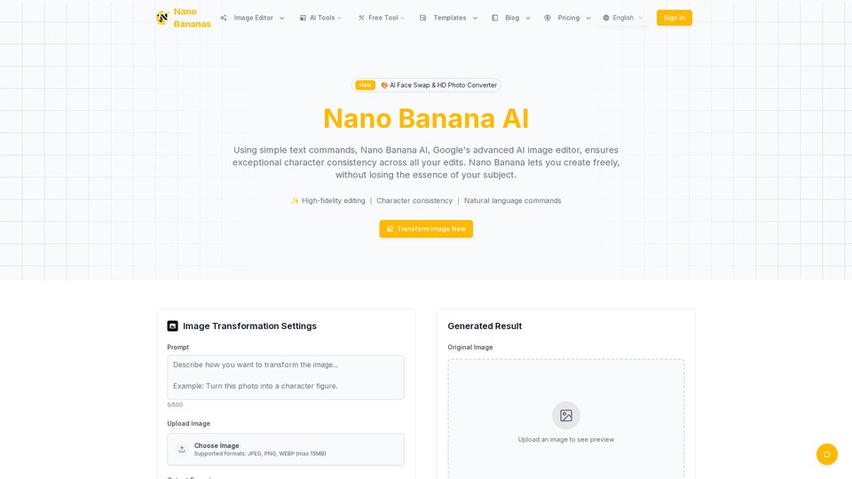 Nano Banana AI: Advanced AI Image Editor with Character Consistency
