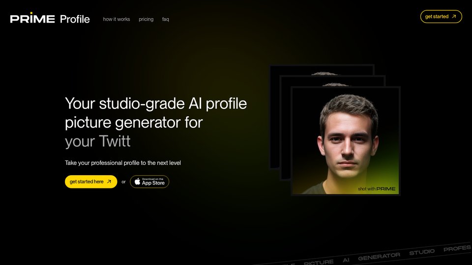 PRIME Profile — 工作室级AI头像生成器