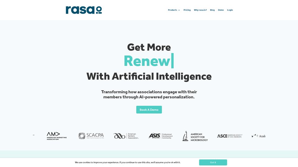 rasa.io: AI-Powered Personalization for Association Engagement