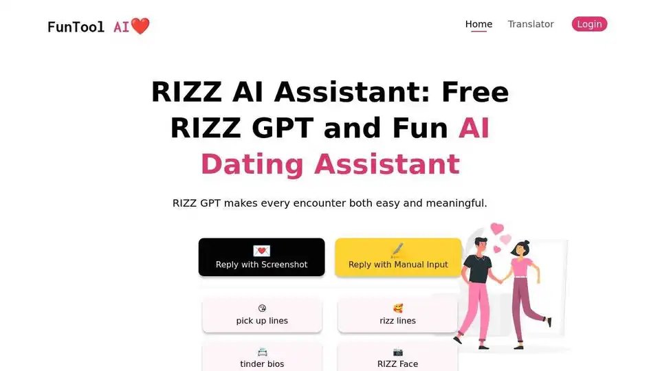 RIZZ AI Assistant: Free AI Dating Assistant & RIZZ GPT