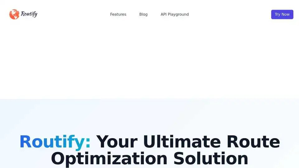 Routify：AI驱动的路线优化，实现高效出行