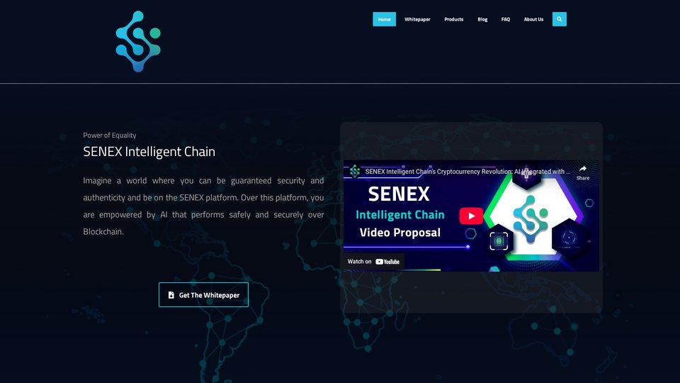 SENEX Intelligent Chain - IA sur Blockchain pour le traitement sécurisé ...