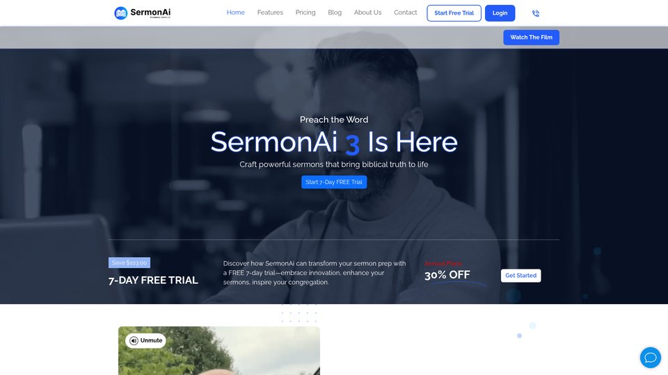 SermonAi: AI-Powered Sermon Preparation Tool