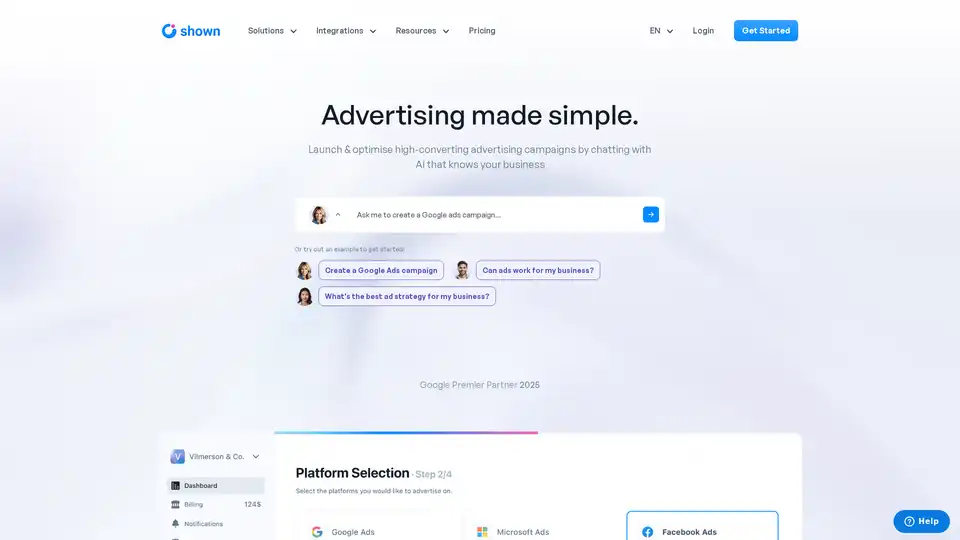 AI-Powered Ad Campaign Optimization - Shown.io