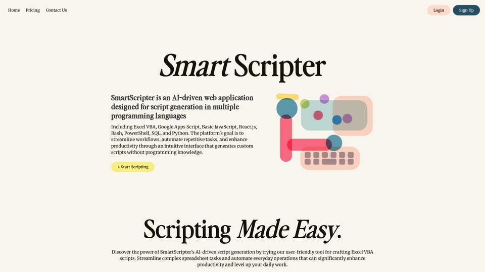 SmartScripter | Build Custom Scripts with AI
