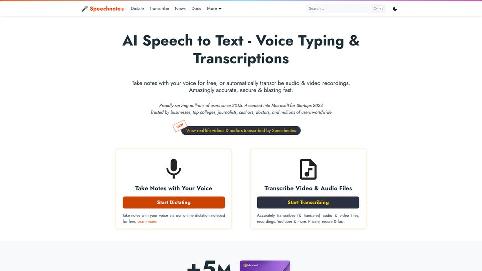 Speechnotes: Herramienta Gratuita de IA para Texto a Voz y Escritura ...