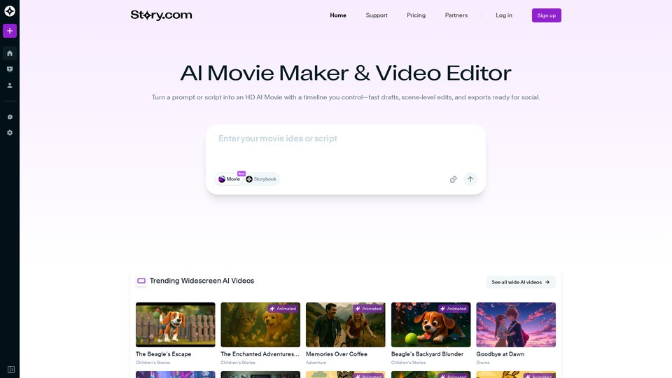 AI Movie Maker & Video Editor - Generate AI Movies in Minutes