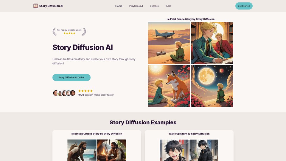 Story Diffusion AI : Générez des histoires d'images et de vidéos cohérentes