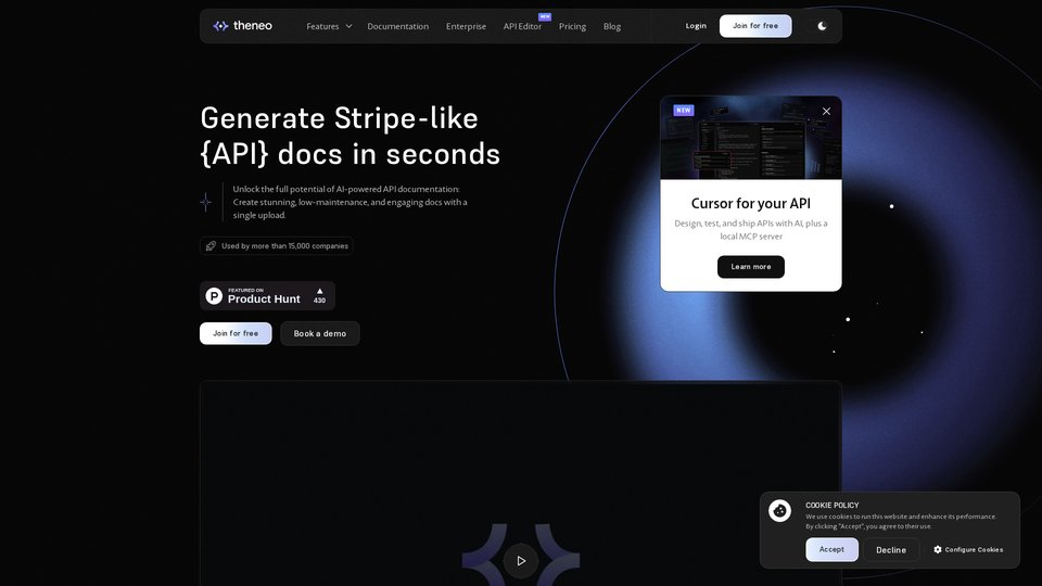 Theneo: AI-Powered API Documentation & Developer Portal