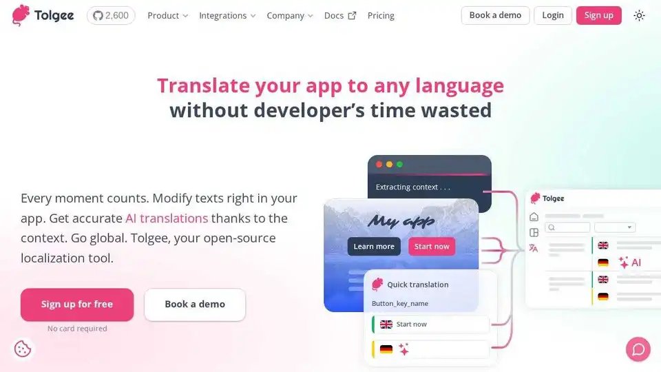 Tolgee: Open-Source-Lokalisierungsplattform für App-Übersetzung